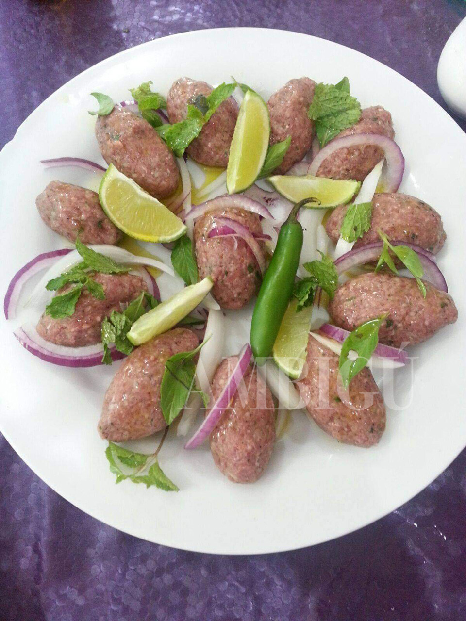 Receta para hacer Kibi crudo (keppe) de la cocina yucateca