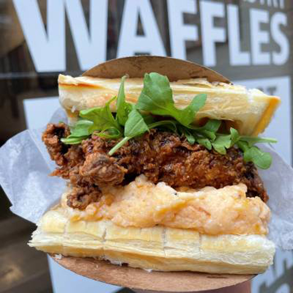 Waffles por los que vale la pena viajar a Estados Unidos.